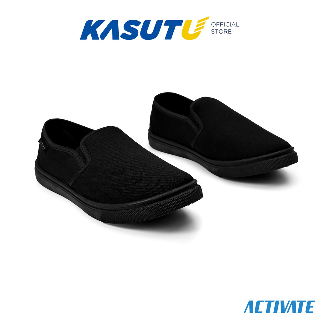 [BACK TO SCHOOL!] Activate Slip On Secondary School Shoes Mudah Pakai ...