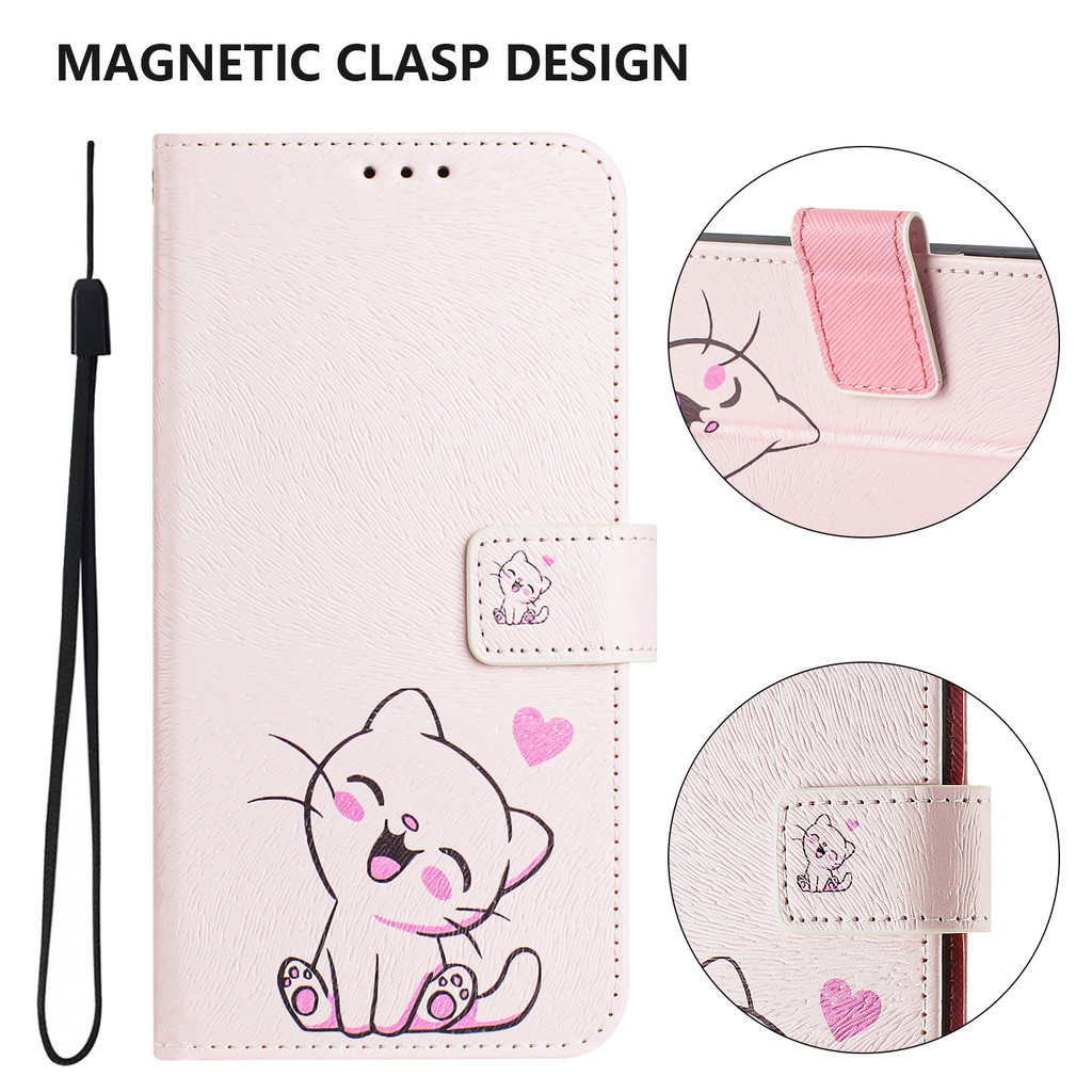 Casing For Samsung Galaxy A14 A34 A54 A72 A73 5G pattern Flip Case ...