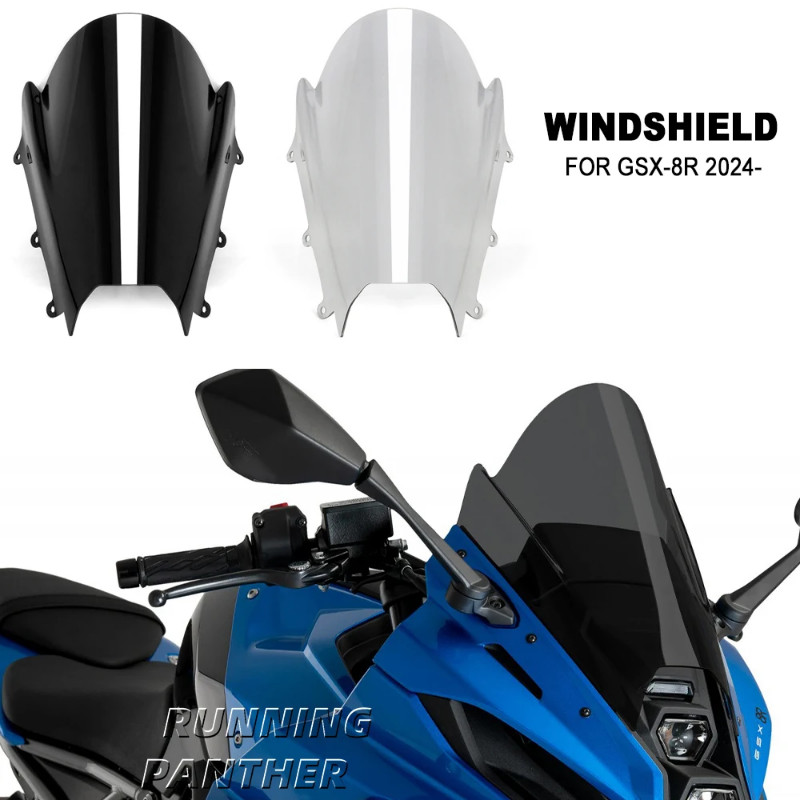 New Motorcycle Accessories Windscreen Windshield Wind Shield Screen ...