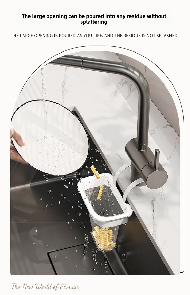 HOMENHOME Household disposable sink garbage filter with large capacity ...