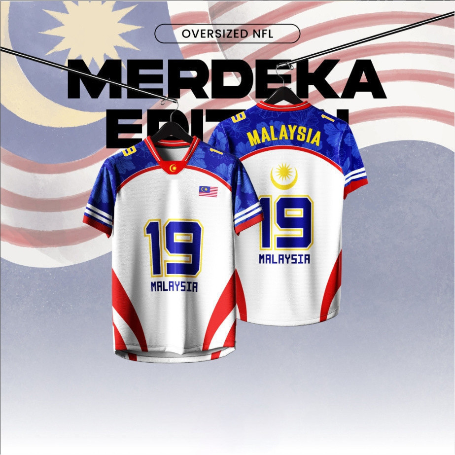Baju Merdeka 68 Tahun baju jersey Ethnic T-shirt 2025 Merdeka 2024 ...