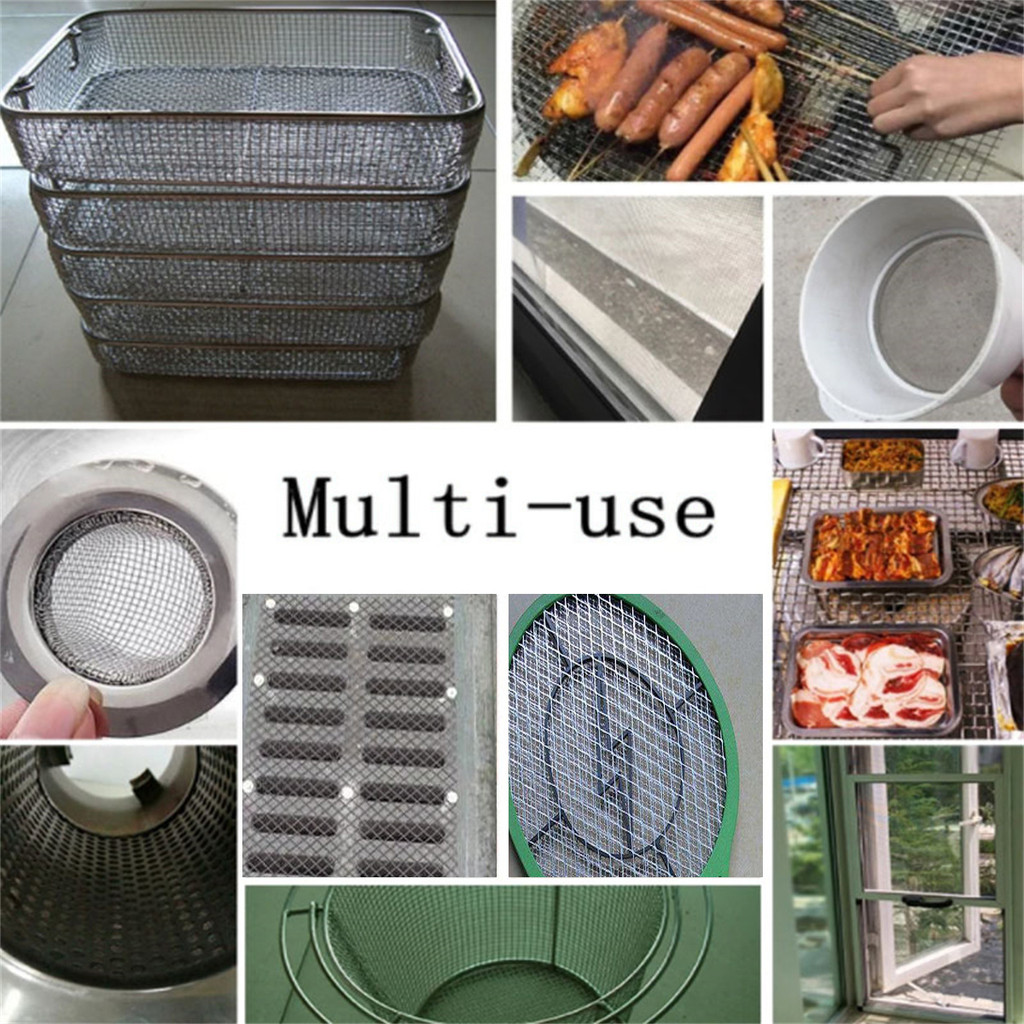 2pcs 25x20cm Aluminum Mesh Sheet - Durable Metal Mesh for DIY, Car ...