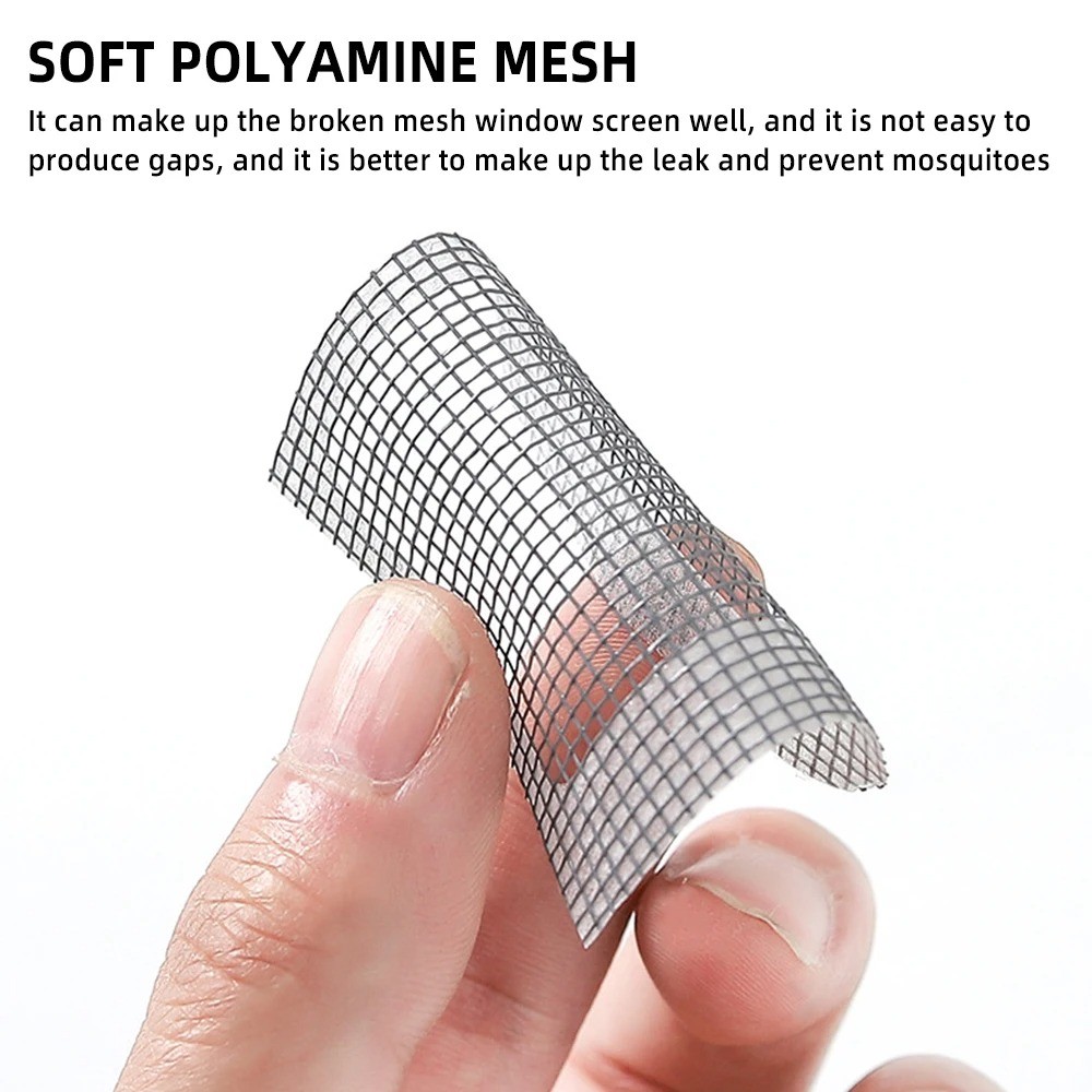 3/5/10pcs Adhesive Fix Net Window Home Anti Mosquito Fly Bug Insect ...
