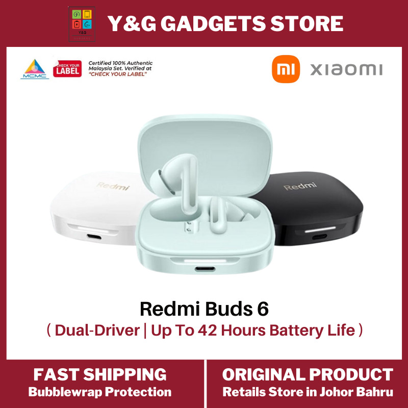 Redmi Buds 6 Elevate every beat | Dual-driver acoustic design | Deep ...