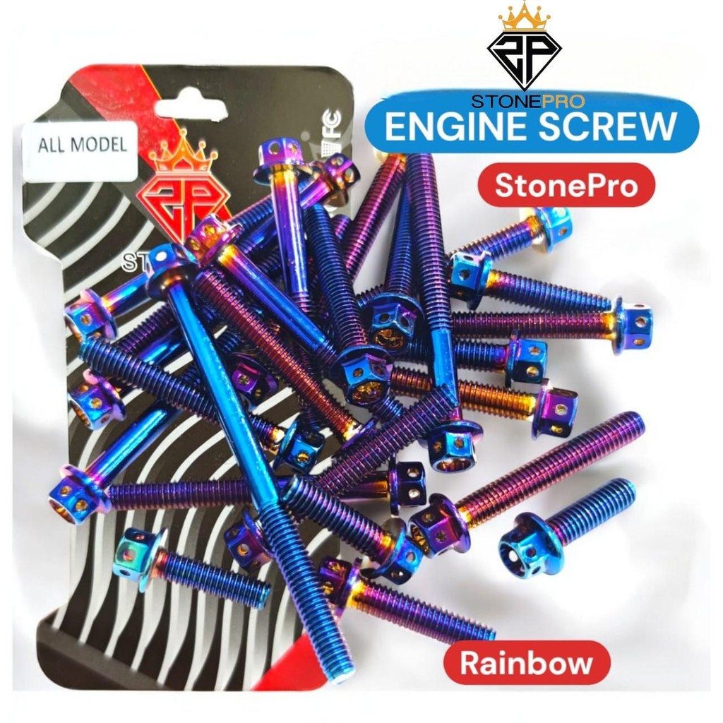 SKRU ENJIN Engine Screw RXZ SRLL15 LC135 5S LC135 4S V1-V7 Y15ZR V1 V2 ...