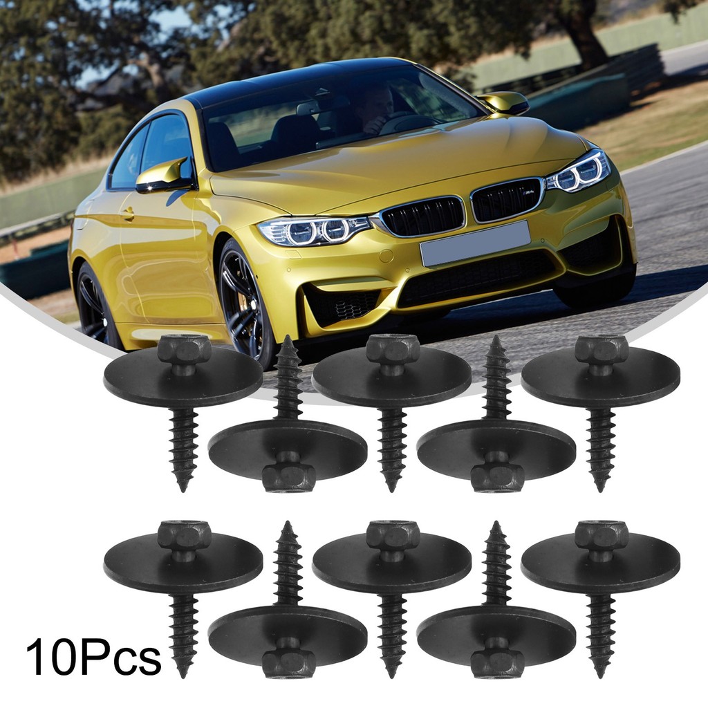 [BTSL] 10x 8mm Hex Screw For Mercedes Undercar Shield Sheet Metal Screw ...