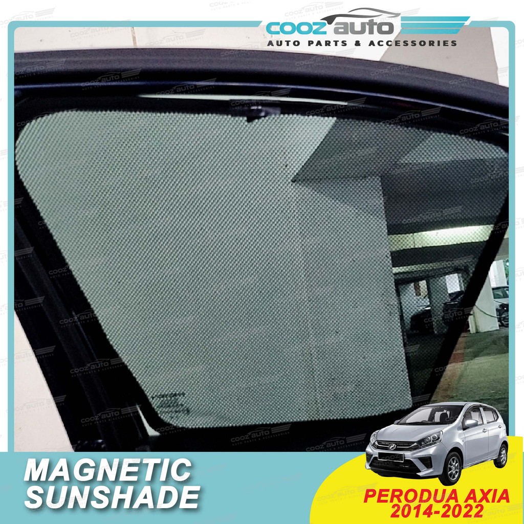 Perodua Axia 2014 - 2022 Magnetic Sun Shade Magnet Sunshade FREE ...