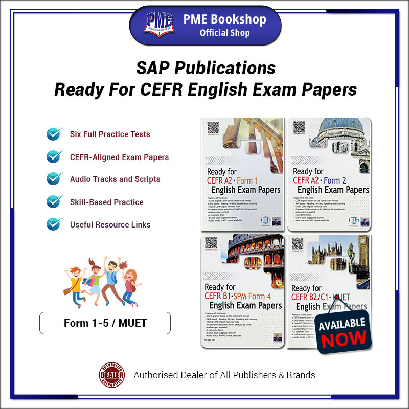 【PME Bookshop】 SAP Publications: Ready for CEFR Form 1, 2, 3, 4, 5 ...