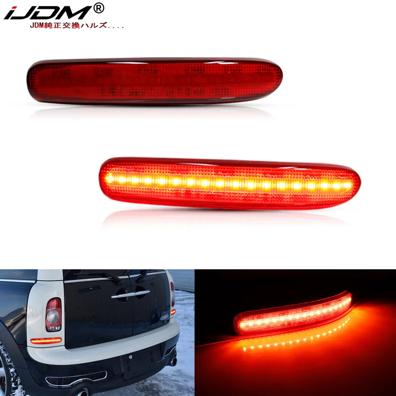 iJDM For BMW Mini Cooper Clubman R55 LED Bumper Reflector Lights ...