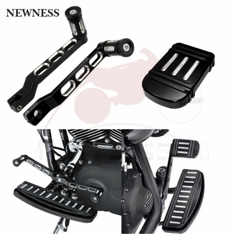 CNC Brake Pedal Heel Toe Shift Lever w/ Shifter Pegs for Harley Touring ...