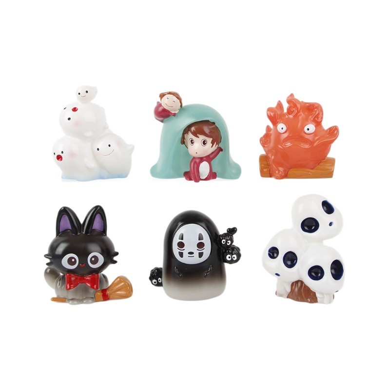 Collectible High Quality Studio Ghibli Toy Models Featuring Characters ...