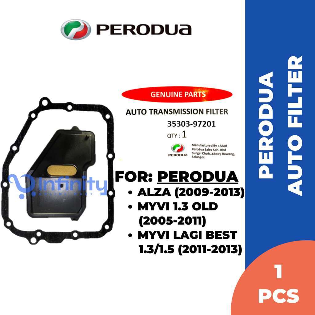 PERODUA Auto Transmission Filter with Gasket For Myvi Lagi Best 1.3 ...