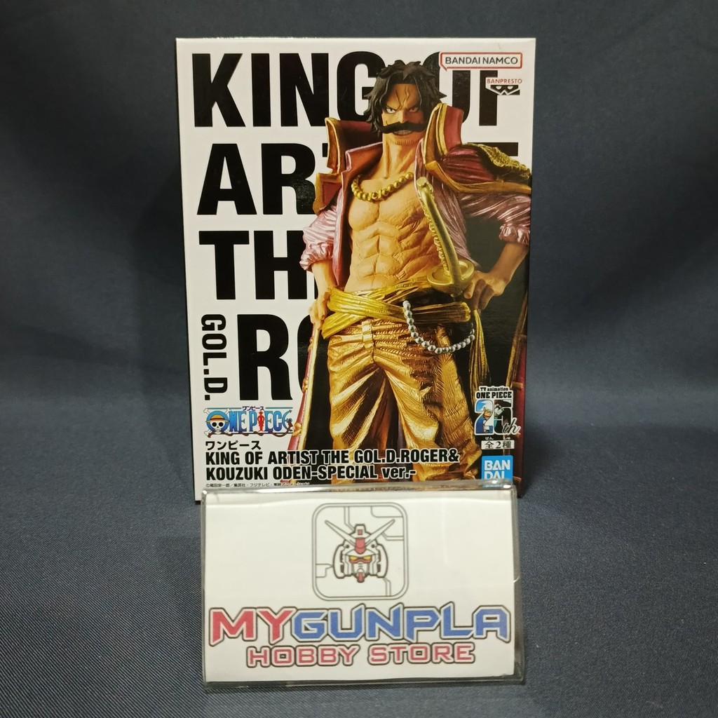 Banpresto One Piece King Of Artist The Gol D. Roger & Kouzuki Oden ...