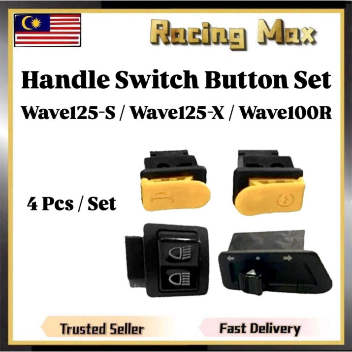 Wave125S Wave125X Wave100R Wave 125S 125X 100R Handle Switch Button ...