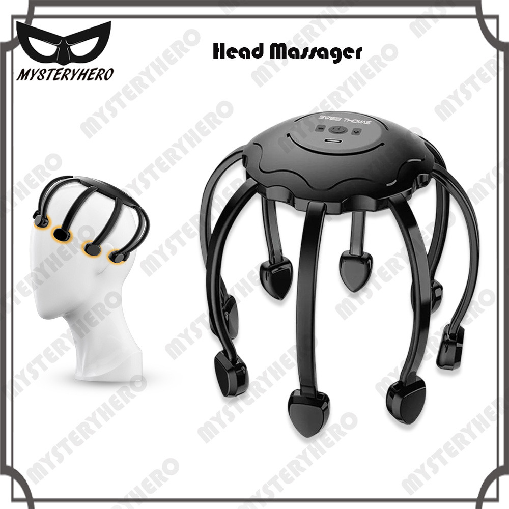 MysteryHero Electric Scalp Massager Fatigue Relief Portable Octopus ...
