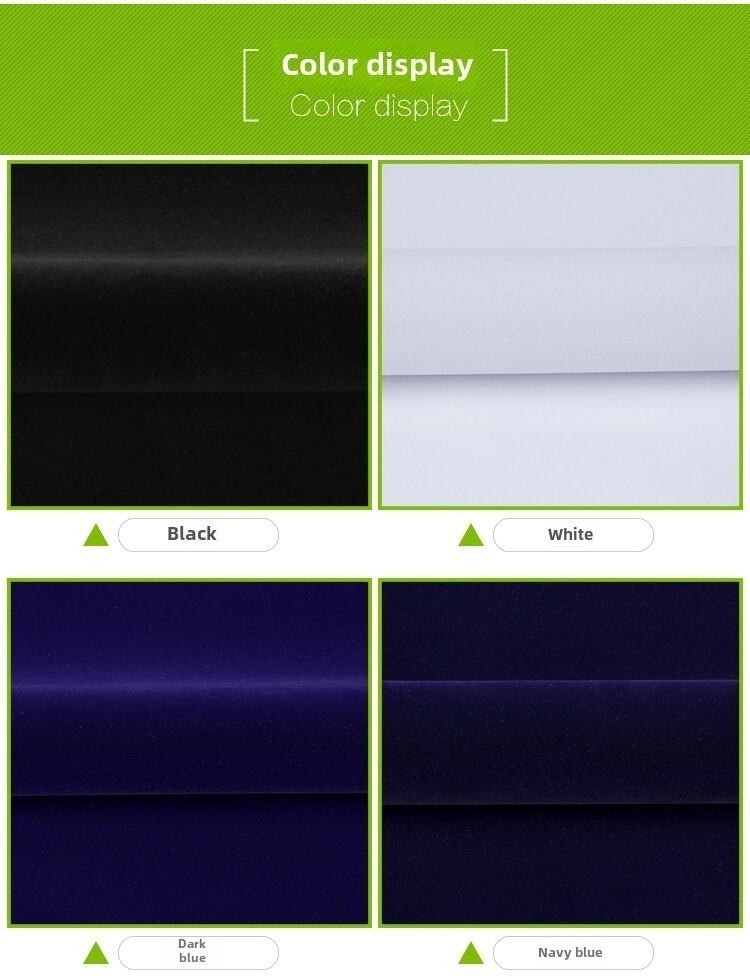 50*150cm Black Self-Adhesive Flock Material Adhesive Flocking Cloth ...