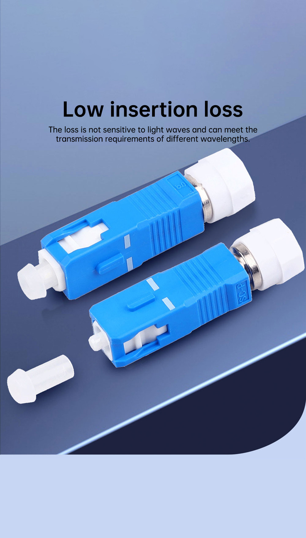 ZOERAX SC Male to FC Female UPC Simplex Fiber Optic Adapter for FTTP Optic Patch Cord Pigtail ...