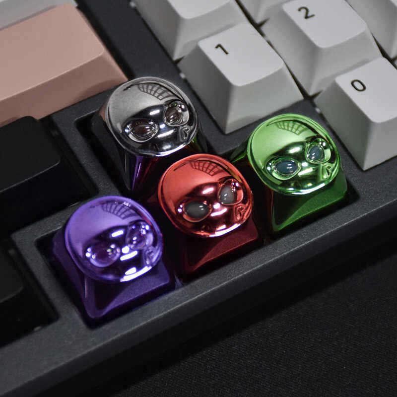 New Keycap Personalized Alien Keycap Translucent Mechanical Keyboard ...