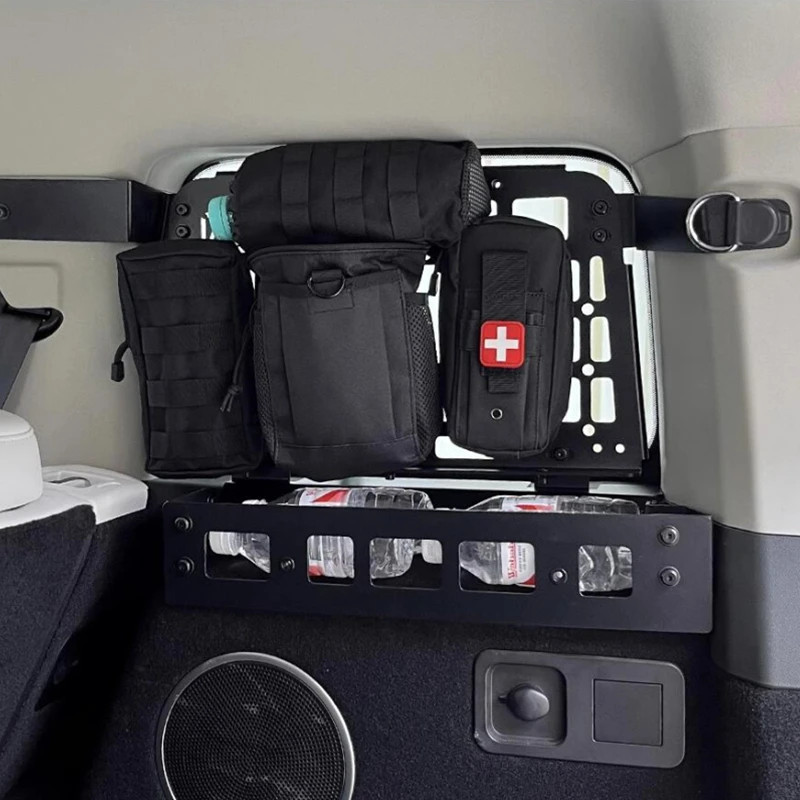 Rear Trunk Window Modular Storage Panel Side Organizers Baskets Fit for ...