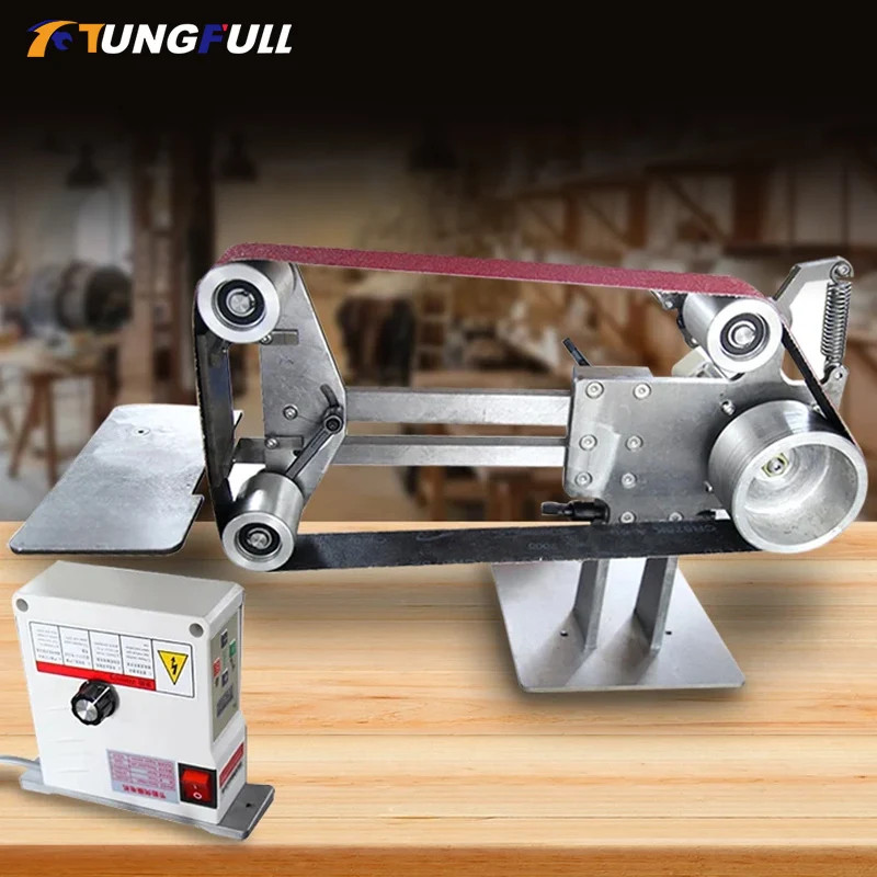 1200x50mm Belt Grinder Machine Belt Sanders Machine Variable Speed ...