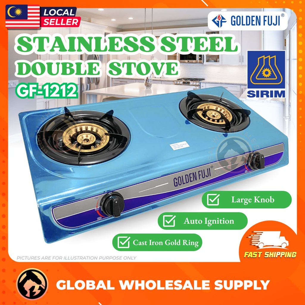 Golden Fuji Gas Cooker Gas Regulator Stove Gas Stove LPG Gas Burner ...