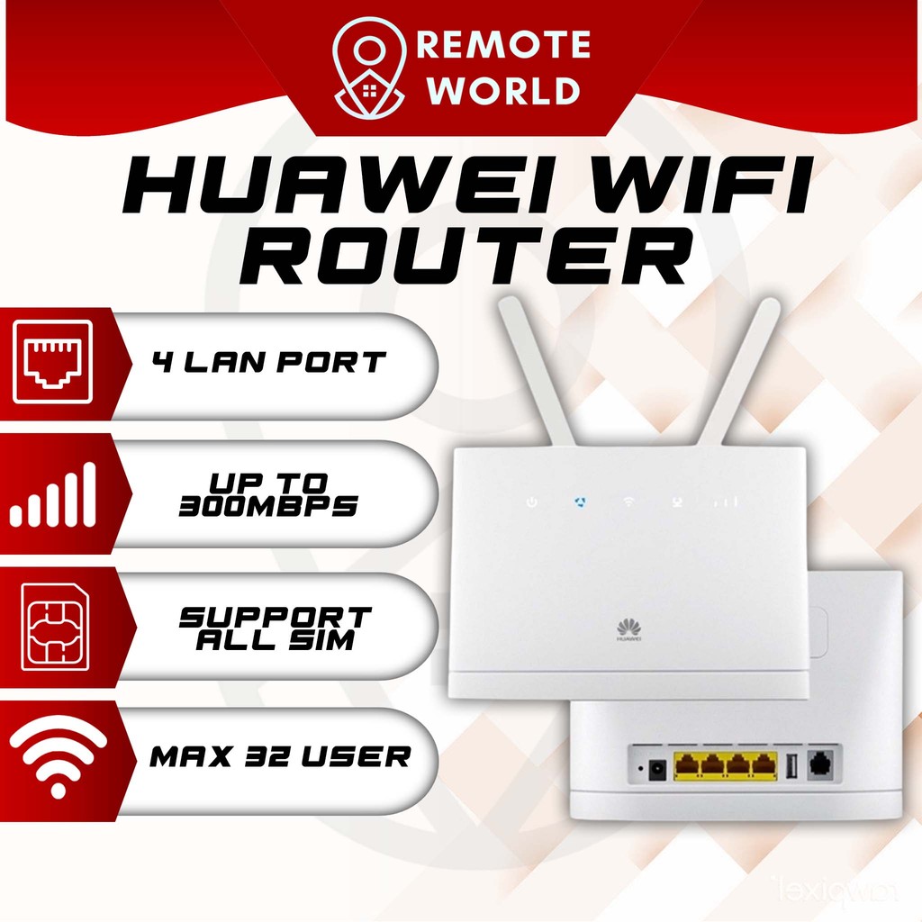 Huawei B310/B315 Wifi Router Modified Unlimited Data Speed Huawei Router,3G/4G LTE Wifi Sim Card ...