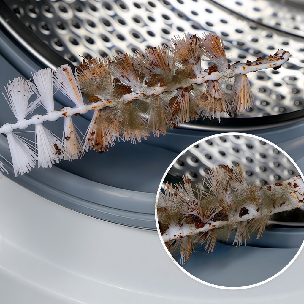 Nylon Brush Washing Machine Universal Deep Cleaning Flexible Radiator ...