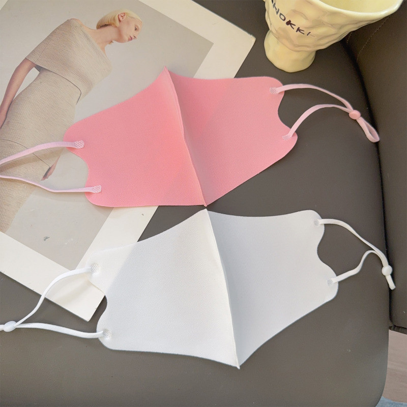 2/3/5Pcs Washable Ice Silk Sunscreen Face Mask - Adjustable Reusable ...