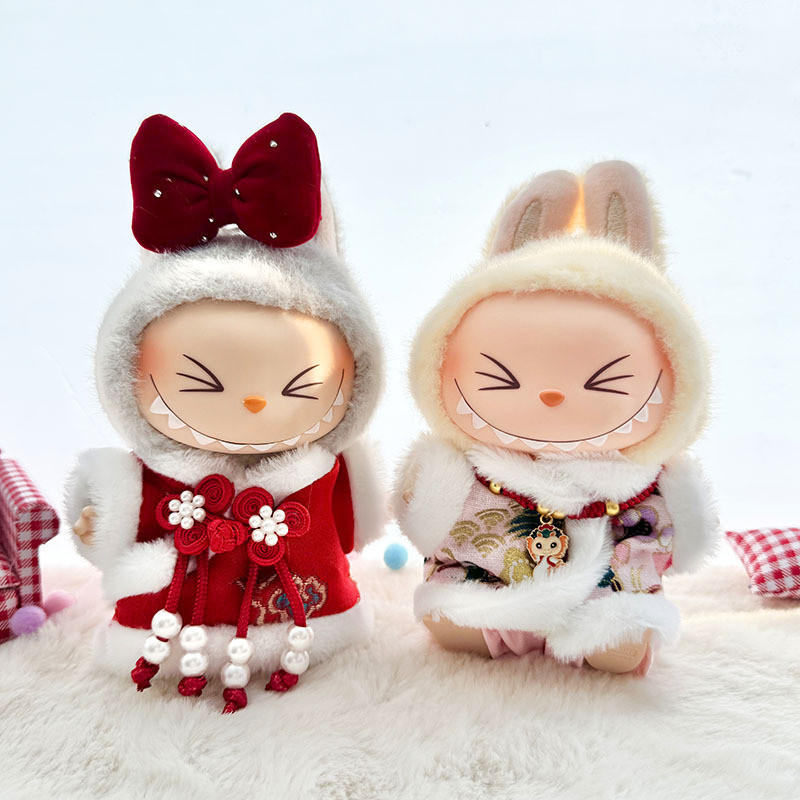 V1/V2 Labubu Doll Clothes - 2025 CNY Tang Suit | Shopee Malaysia