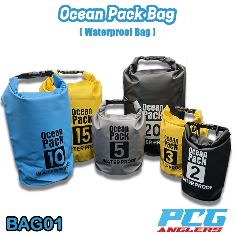 Ocean Pack Waterproof Bag Dry Bag Storage Outdoor Mobile Shoulder Sling Bag 2L 5L 10L 15L 20L ...