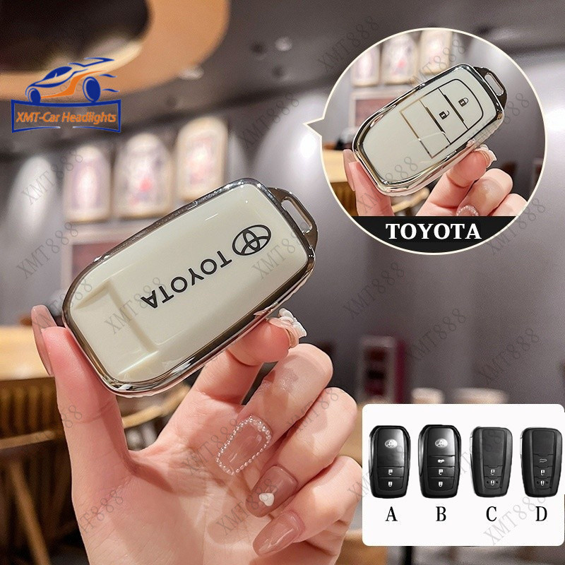 Toyota TPU Harrier Key Cover for Innova/Rocoo/Fortuner/Camry/GR SPORT ...