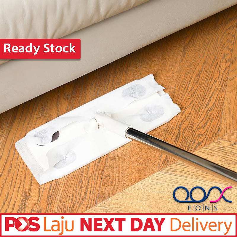 SPARKLE SWIPE 💖 Electrostatic Rotating Flat Mop Hands-Free Dust Removal ...