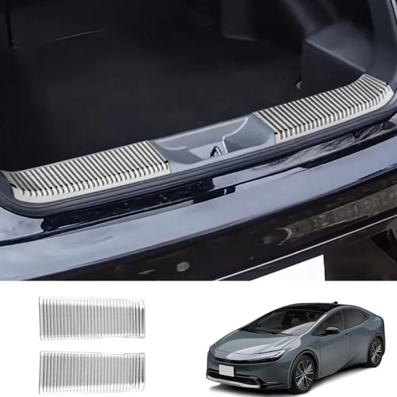Rear Bumper Stickers Car Trunk Trim For Toyota Prius Door Sill ...