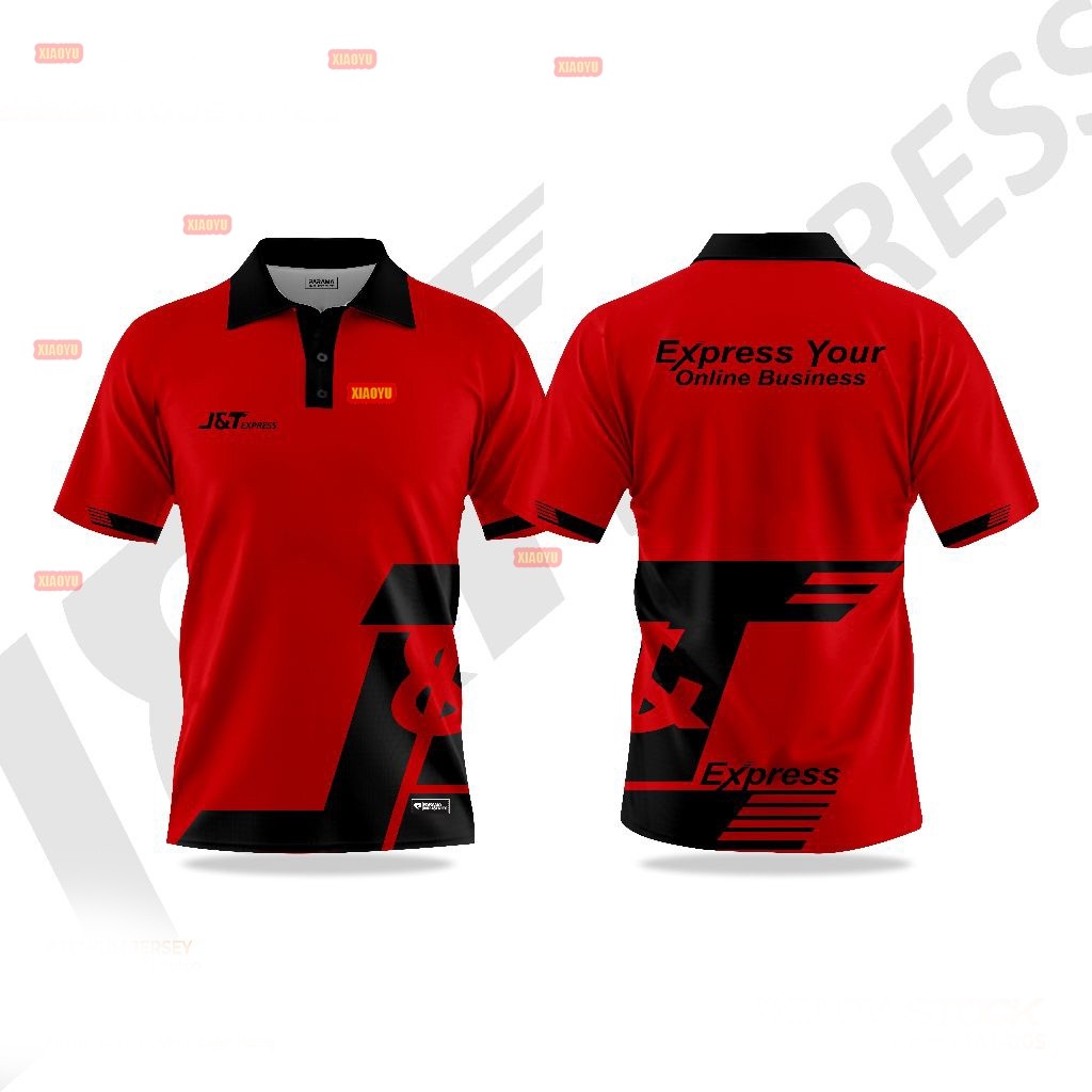 Parama!! | Jnt Express Jersey Full Printing Cool J&t Package Courier ...