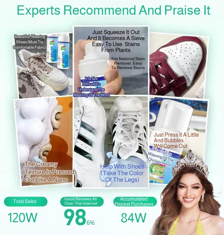 Thoroughly clean sole cleaner Shoe Cleaner Dry cleaning Easy Cleaning ...