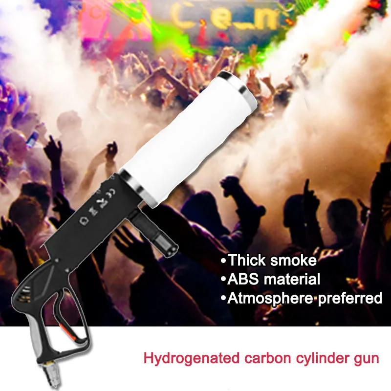 CO2 DJ LED Dry Ice Air Column Gun Portable Sprayer Hand-held Stage ...
