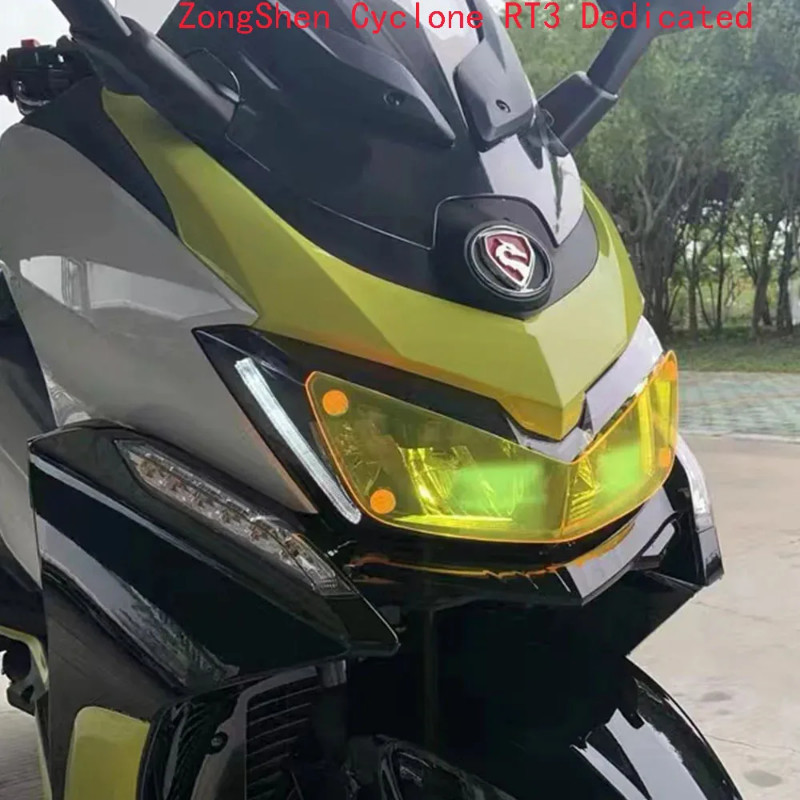 New Motorcycle Fit Cyclone RT3 Headlight Protection Headlight Lampshade ...