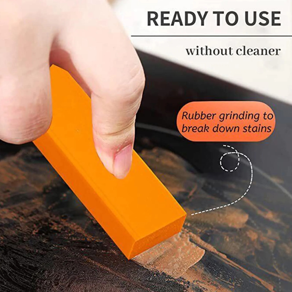 Rust Remover Rubber Easy Limescale Eraser Bathroom Glass Non Scratch ...