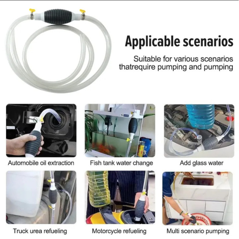 Multifunctional Liquid Siphon Thickened PVC Siphon Pump Anti-slip ...