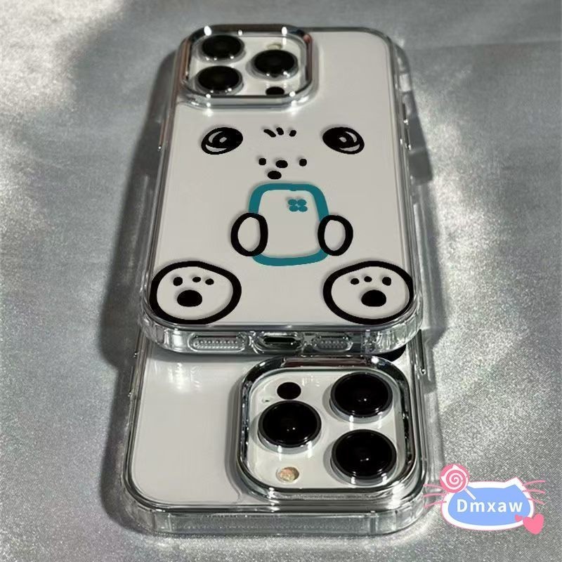Cute Line Dog Couple Phone Case For Redmi Note 14 13 12 12R 12T 11T 11 ...