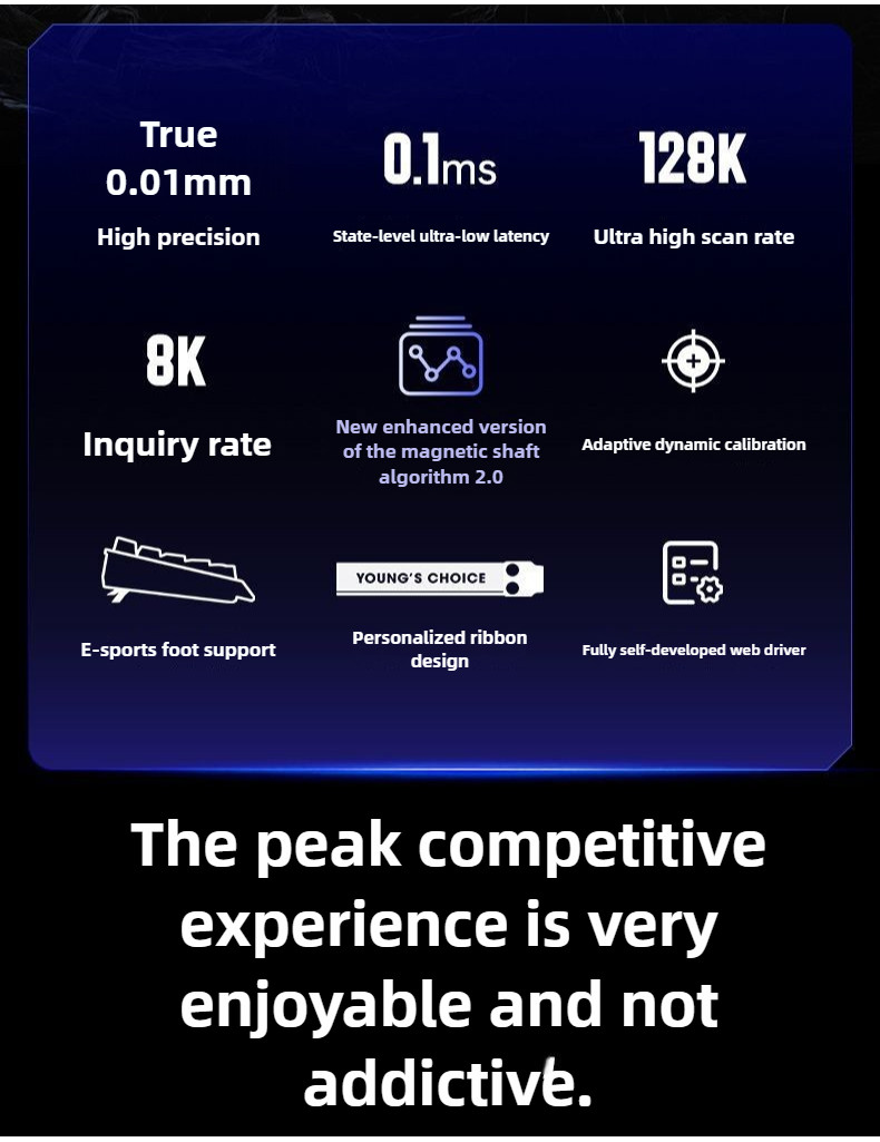 ACE68 Magnetic Switch RGB Gaming Keyboard Wired Rapid Trigger 8K ...