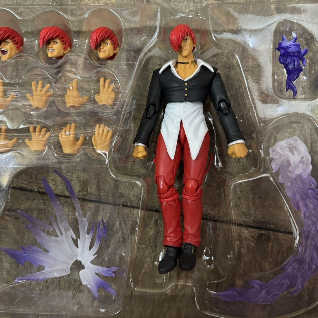 KOF Kyo Kusanagi Action Figure Iori Yagami The King of Fighters Movable ...