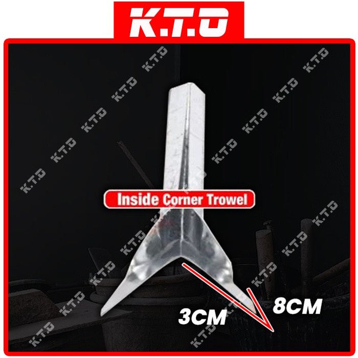 6 Inch Inside Outside Angle Corner Trowel Cement Plaster Drywall Corner ...