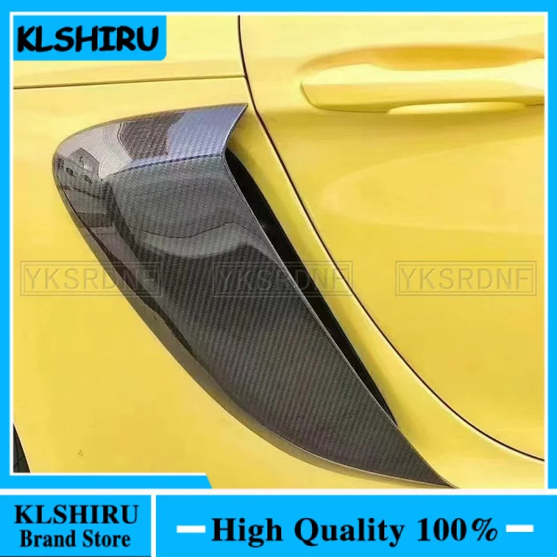 718 Carbon Fiber FRP Side Vents Air Intake Trim Bumper Spoiler Car ...