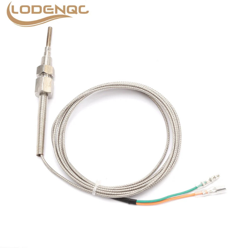 2 Meter Exhaust gas Temp sensor EGT K Type Thermocouple Probe Exhaust ...