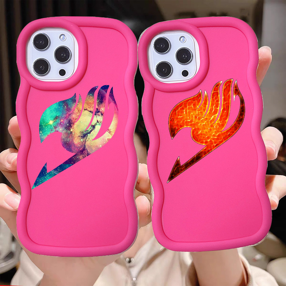 MERAH Red Case for iPhone 11 X 12 XS Pro Max D-3 Fairy Tail | Shopee ...