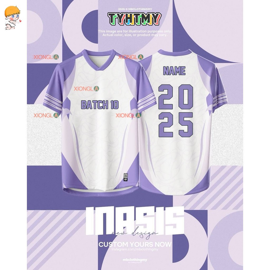 【Free custom name】BATCH-10 Fresh Design Full sublimation Class clothing ...
