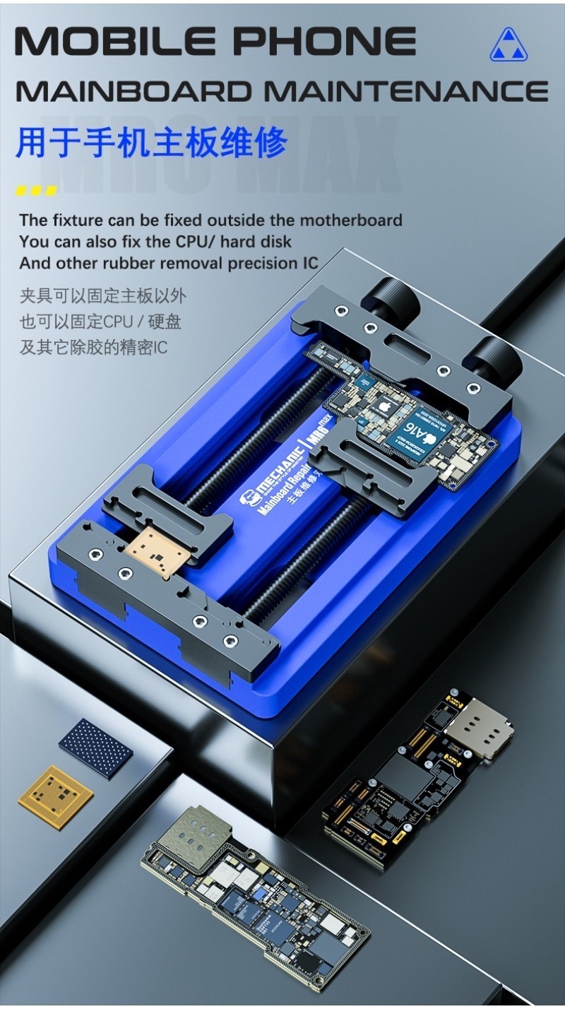 MECHANIC MR6 MAX Mobile Phone Repair Stand Dual Axis Soldering Fixture ...