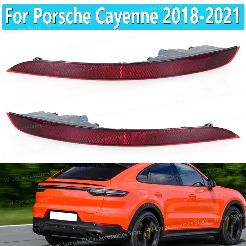 LED Rear Bumper Light For Porsche Cayenne 2018 2019 2020 2021 Tail ...
