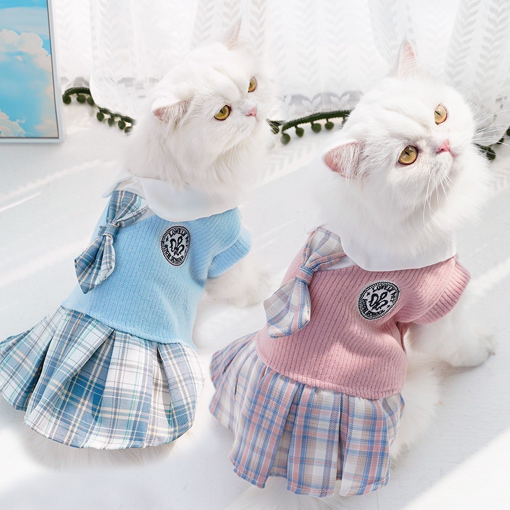 Exquisite Korean JK Pet Collection Enchanting Garments for Cats Elegant ...
